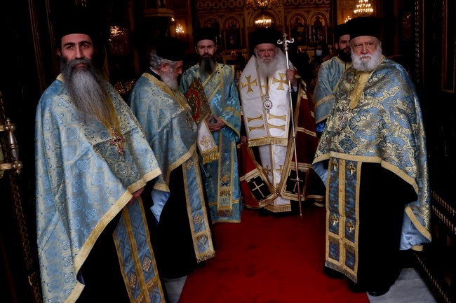 Δοξολογία για την 25η Μαρτίου στον Μητροπολιτικό Ναό Αθηνών • Adologala ...
