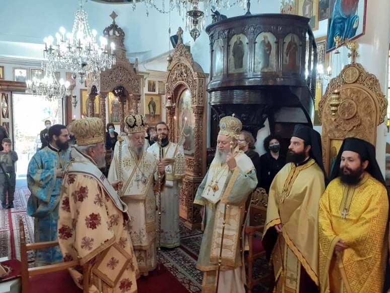 Η σύναξη των Παμμεγίστων Ταξιαρχών στην Ιερά Μητρόπολη Χαλκίδος ...
