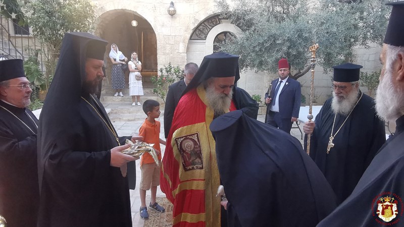 Η Αποτομή της ιεράς κεφαλής του Τιμίου Προδρόμου στα Ιεροσόλυμα ...