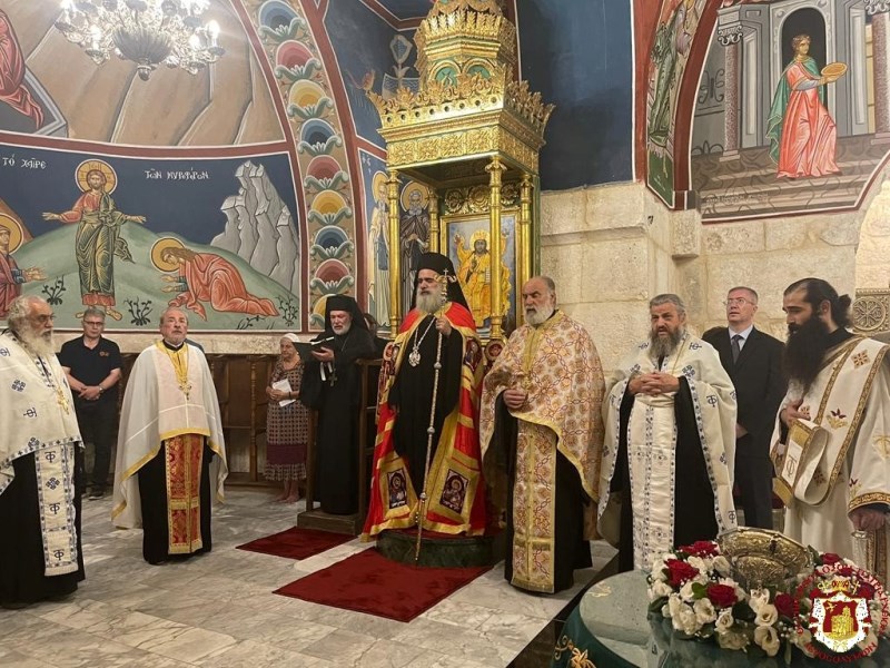 Η Αποτομή της ιεράς κεφαλής του Τιμίου Προδρόμου στα Ιεροσόλυμα ...