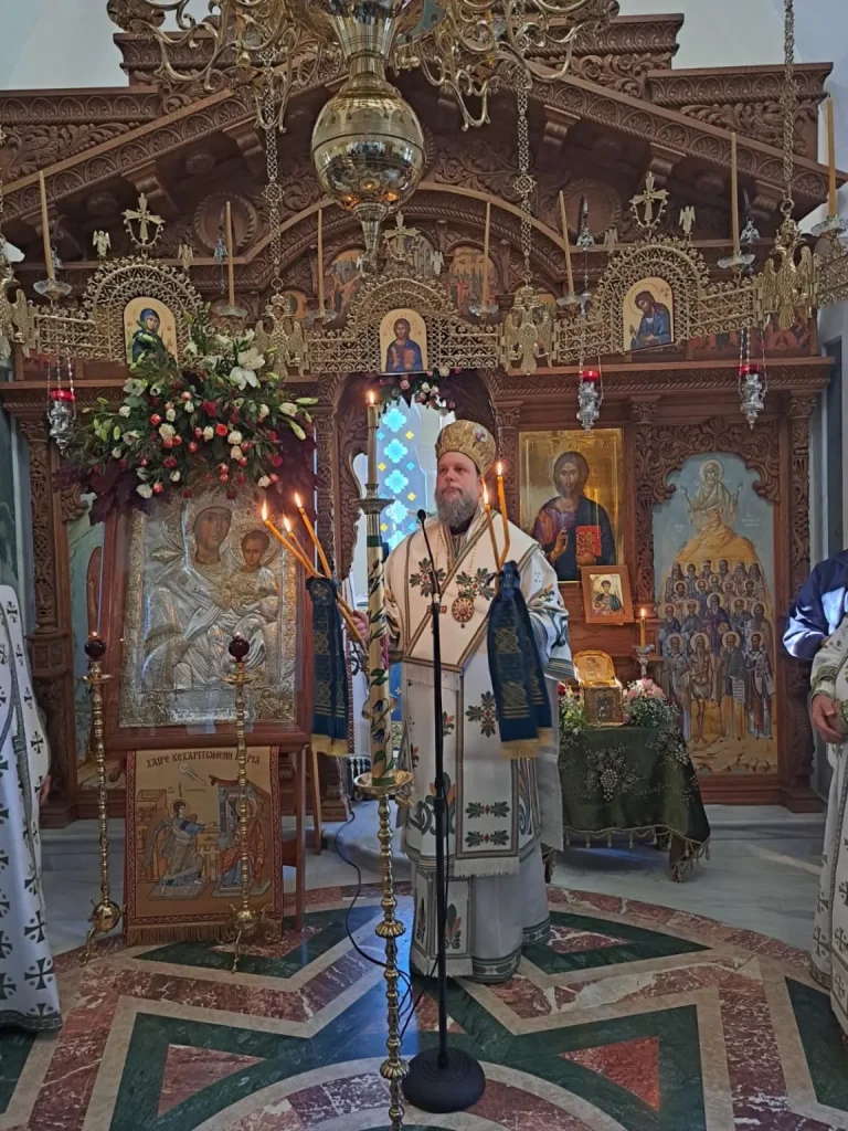 Η Σύναξη της Παναγίας της Οδηγήτριας στο Μετόχι της Ι.Μ. Ξενοφώντος στη ...