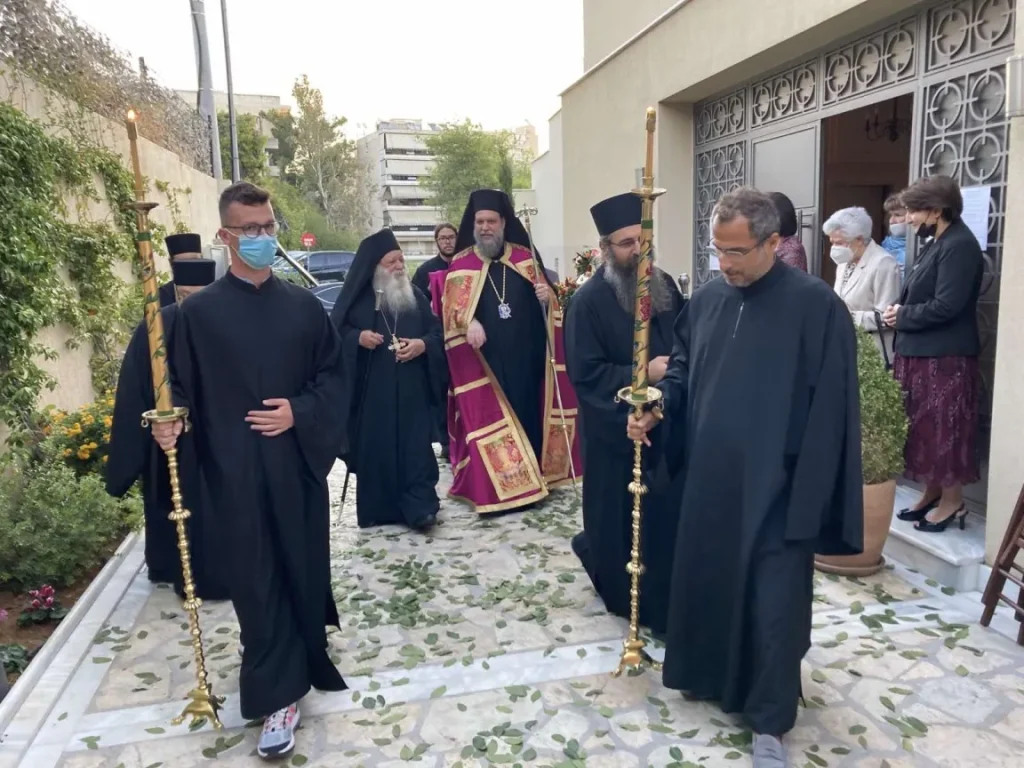 Η Σύναξη της Παναγίας της Οδηγήτριας στο Μετόχι της Ι.Μ. Ξενοφώντος στη ...