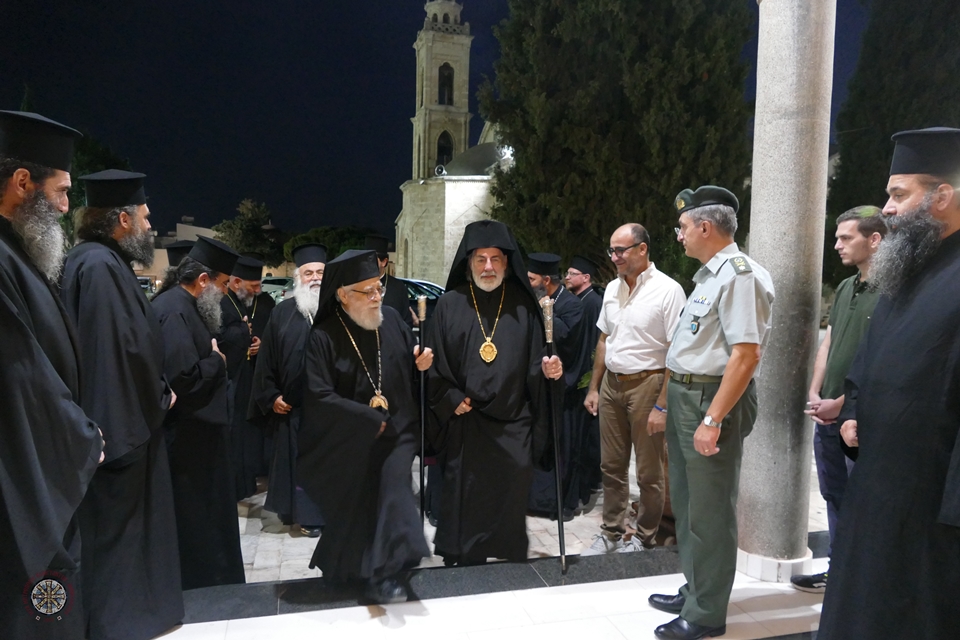 Ο Αρχιεπίσκοπος Θυατείρων Νικήτας στην Αμμόχωστο Εκκλησία Κύπρου ...