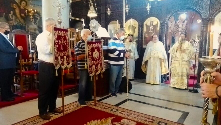 Οι κατεχόμενες ενορίες της Αρχιεπισκοπής εόρτασαν τον Άγιο Γεώργιο ...