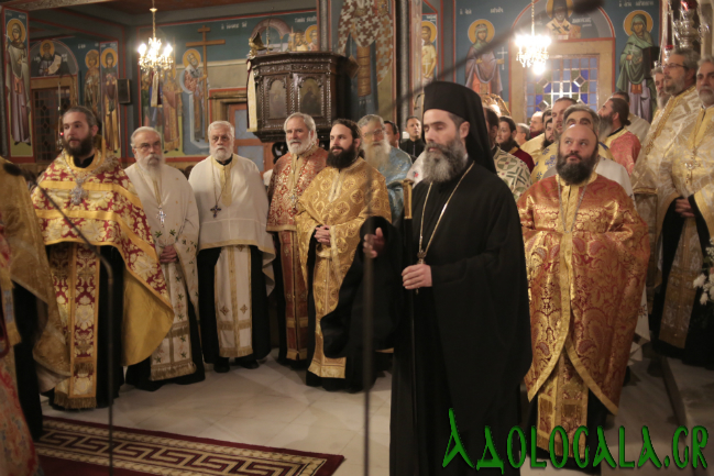 Λαμπρός ο Εσπερινός του Αγίου Ελευθερίου στο Γκύζη (Φωτορεπορτάζ ...