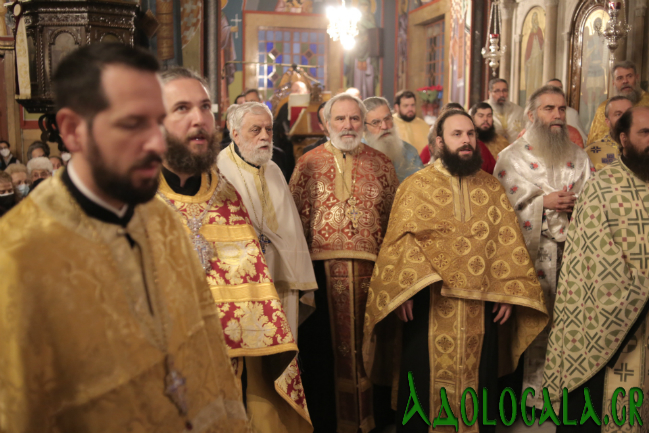 Λαμπρός ο Εσπερινός του Αγίου Ελευθερίου στο Γκύζη (Φωτορεπορτάζ ...