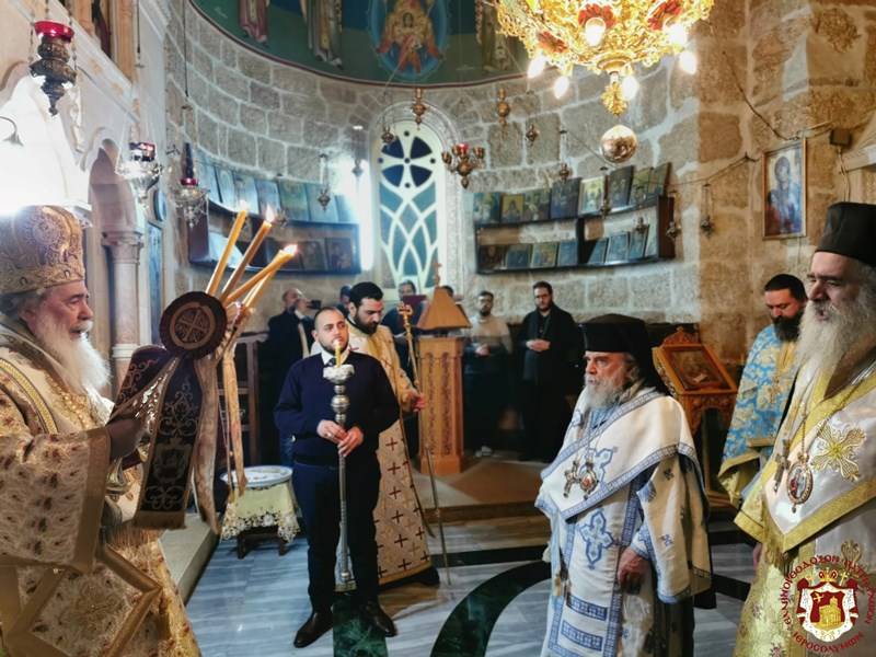 Η εορτή του Οσίου Θεοδοσίου στους Αγίους Τόπους Πατριαρχείο Ιεροσολύμων ...