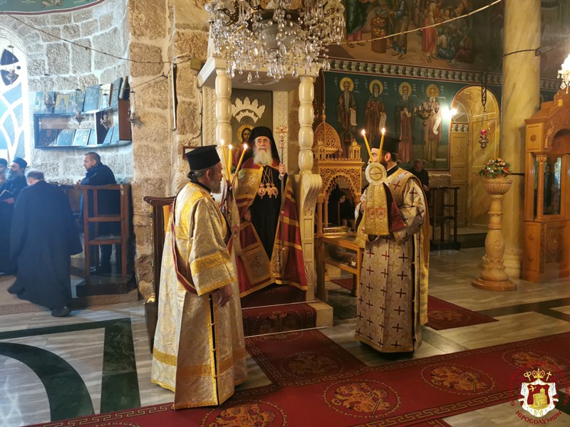 Η εορτή του Οσίου Θεοδοσίου στους Αγίους Τόπους Πατριαρχείο Ιεροσολύμων ...