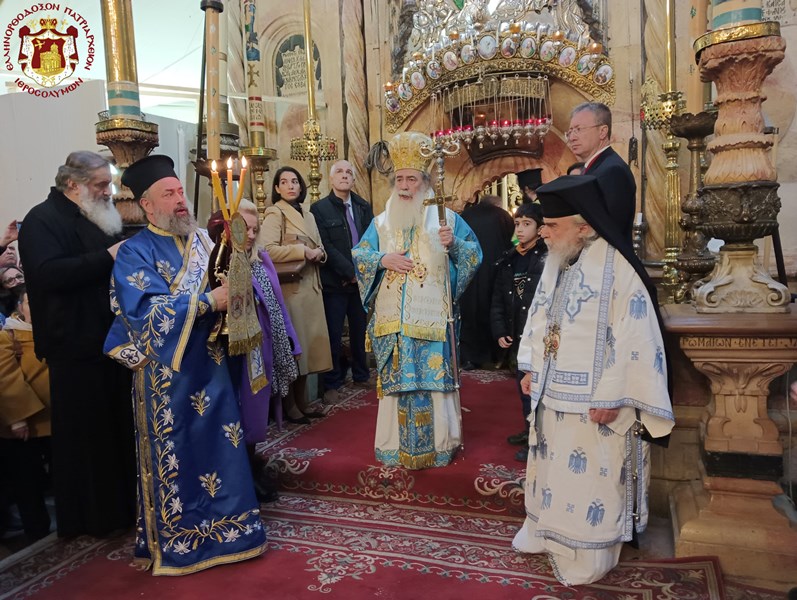 Η εορτή των Θεοφανείων στον Πανίερο Ναό της Αναστάσεως Πατριαρχείο ...