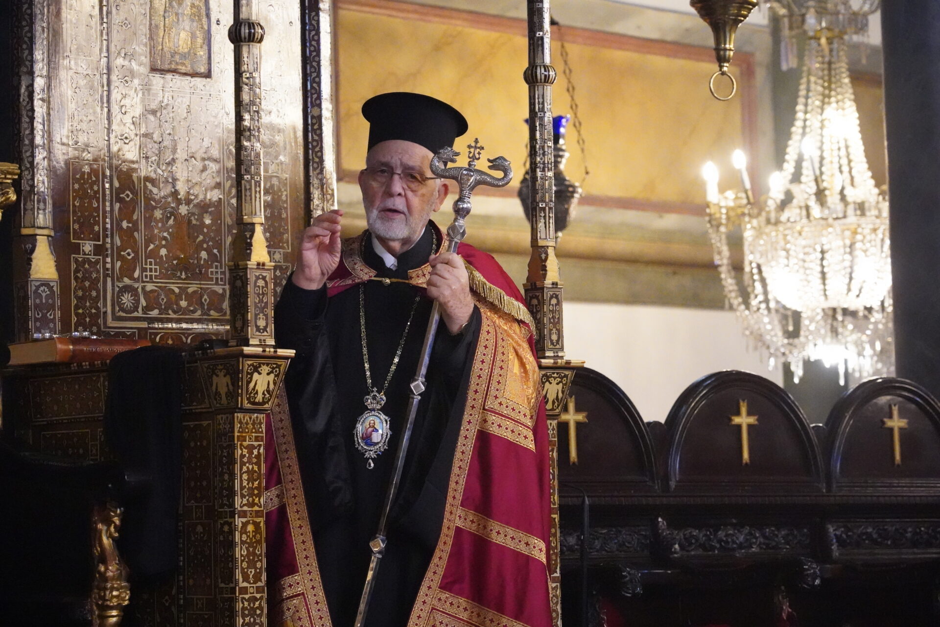 Χοροστασία του Μητροπολίτη Μύρων στον Πάνσεπτο Πατριαρχικό Ναό ...