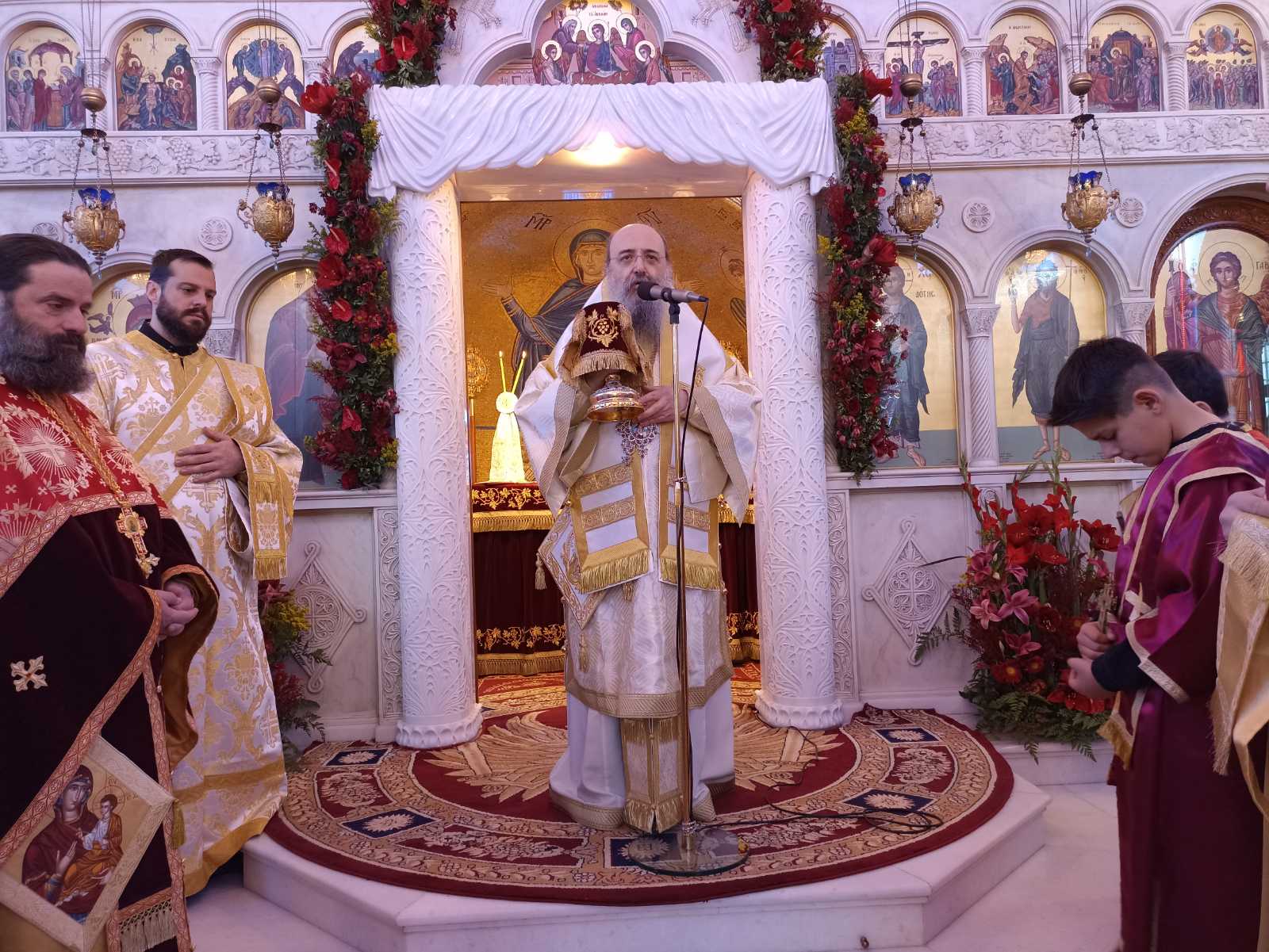 Η εορτή του Οσίου Ανθίμου στην Ιερά Μητρόπολη Πατρών Τοπικά Νέα ...