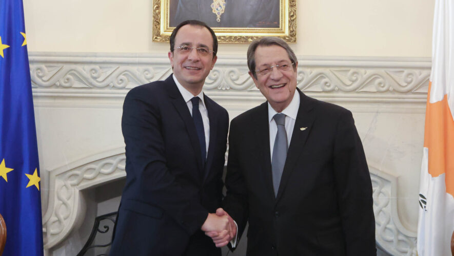 Ο Πρόεδρος της Δημοκρατίας Ν. Χριστοδουλίδης παρέλαβε την προεδρία από ...
