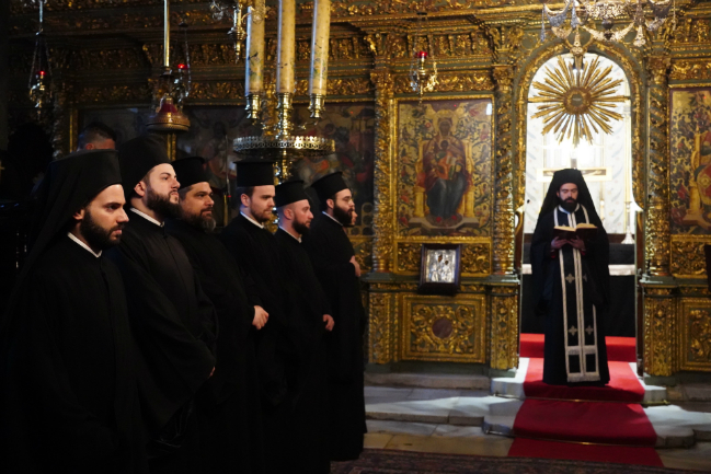 Πατριαρχική Χοροστασία στο Μεγάλο Απόδειπνο Οικουμενικό Πατριαρχείο ...