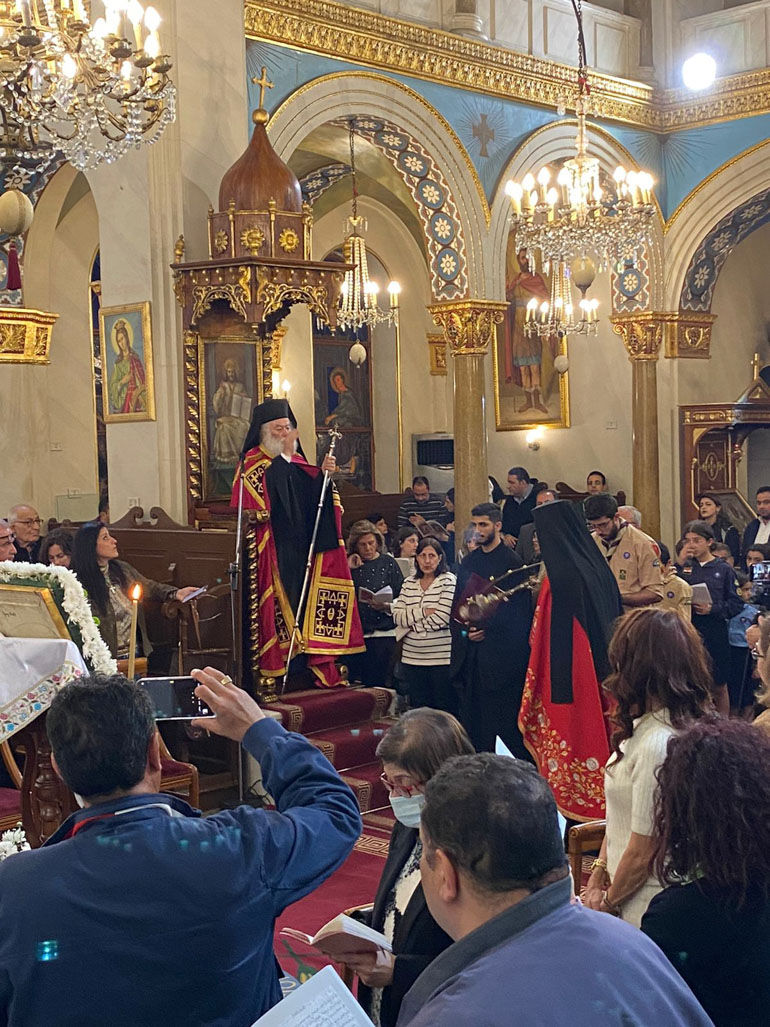 Η Τρίτη στάση των Χαιρετισμών και η Κυριακή Γ΄ Νηστειών στο Καϊρο της ...