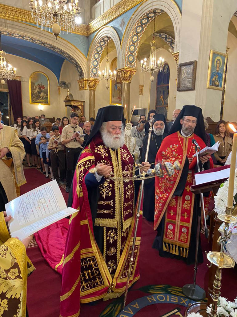 Η Τρίτη στάση των Χαιρετισμών και η Κυριακή Γ΄ Νηστειών στο Καϊρο της ...