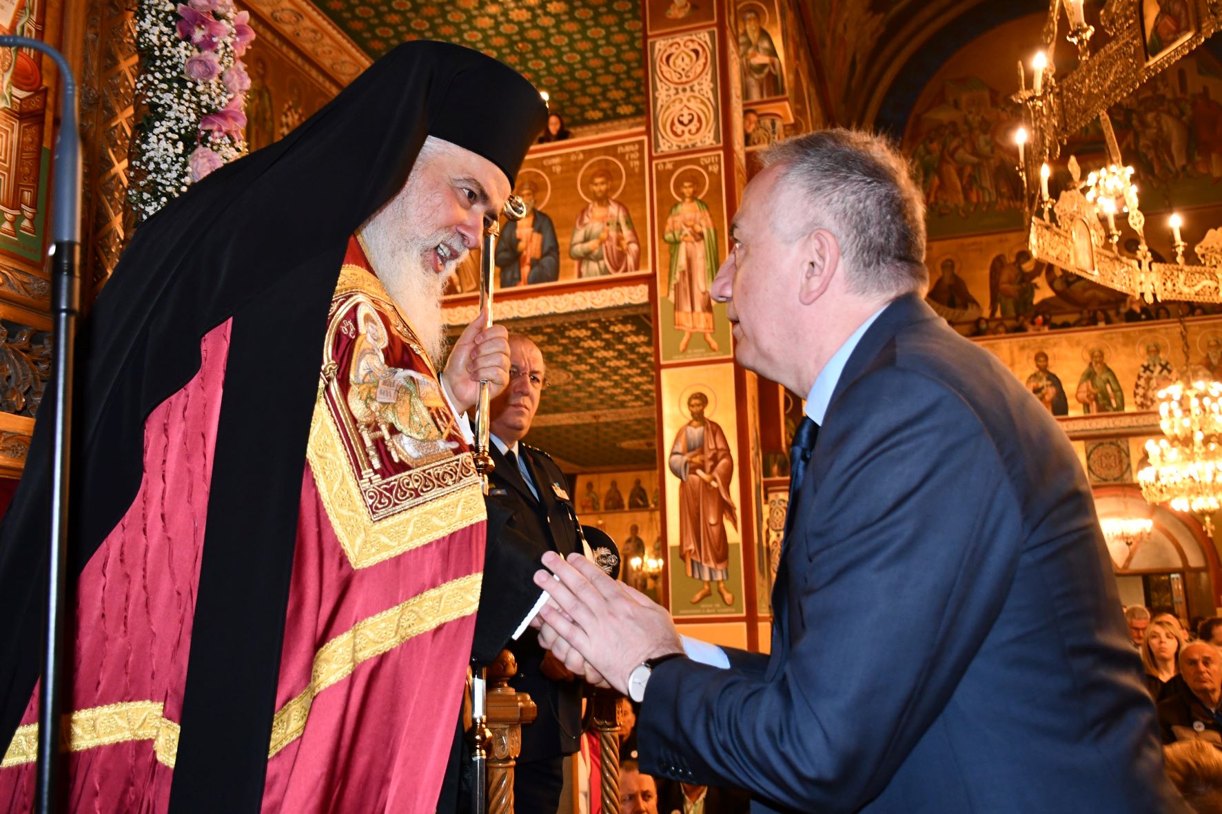 Θεσσαλονίκη: Στις Ιερές Ακολουθίες για τον Ευαγγελισμό της Θεοτόκου ο ...