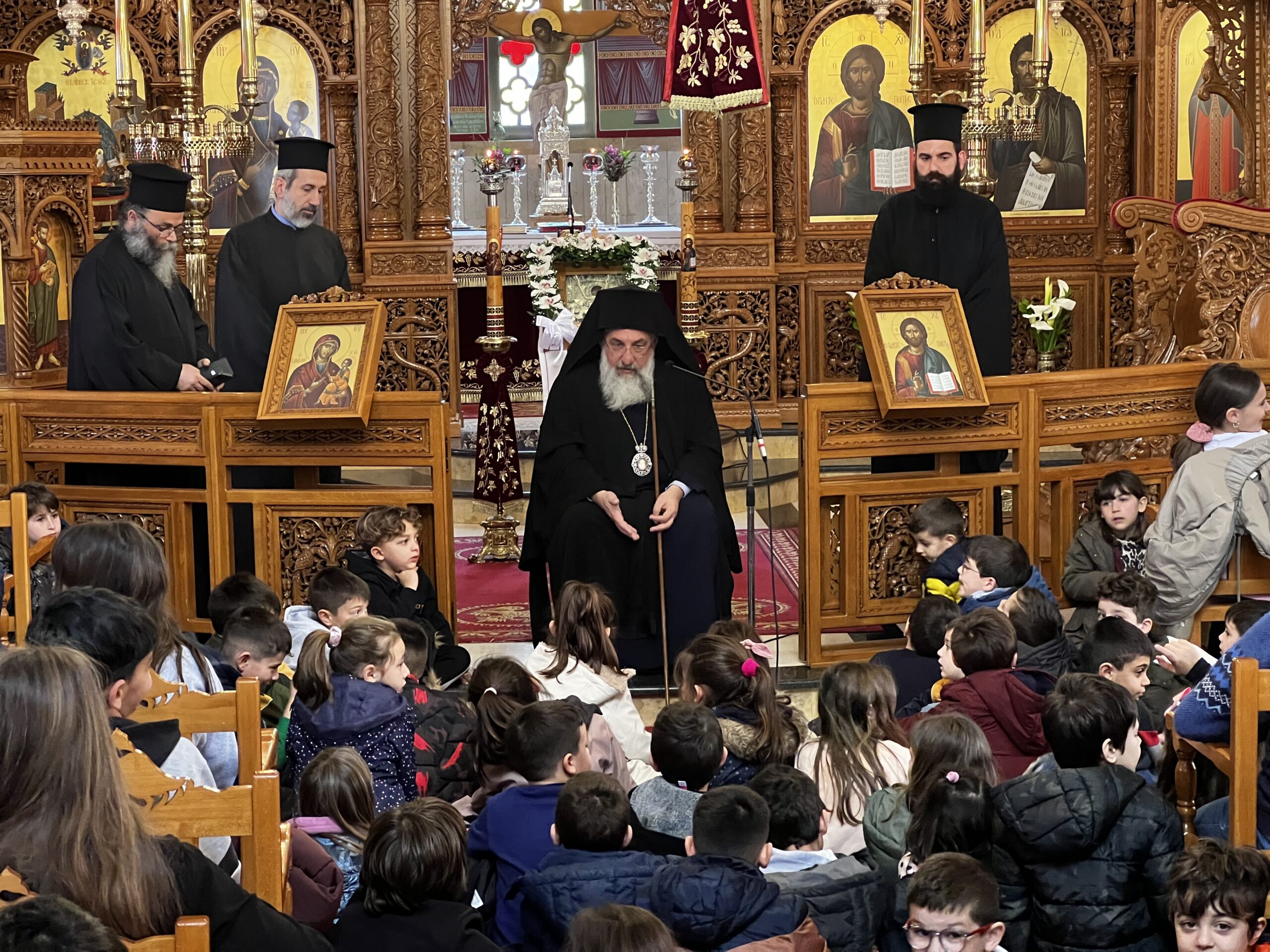 Παρακολούθηση της Γ΄ Στάσης των Χαιρετισμών από μαθητές της Νέας ...