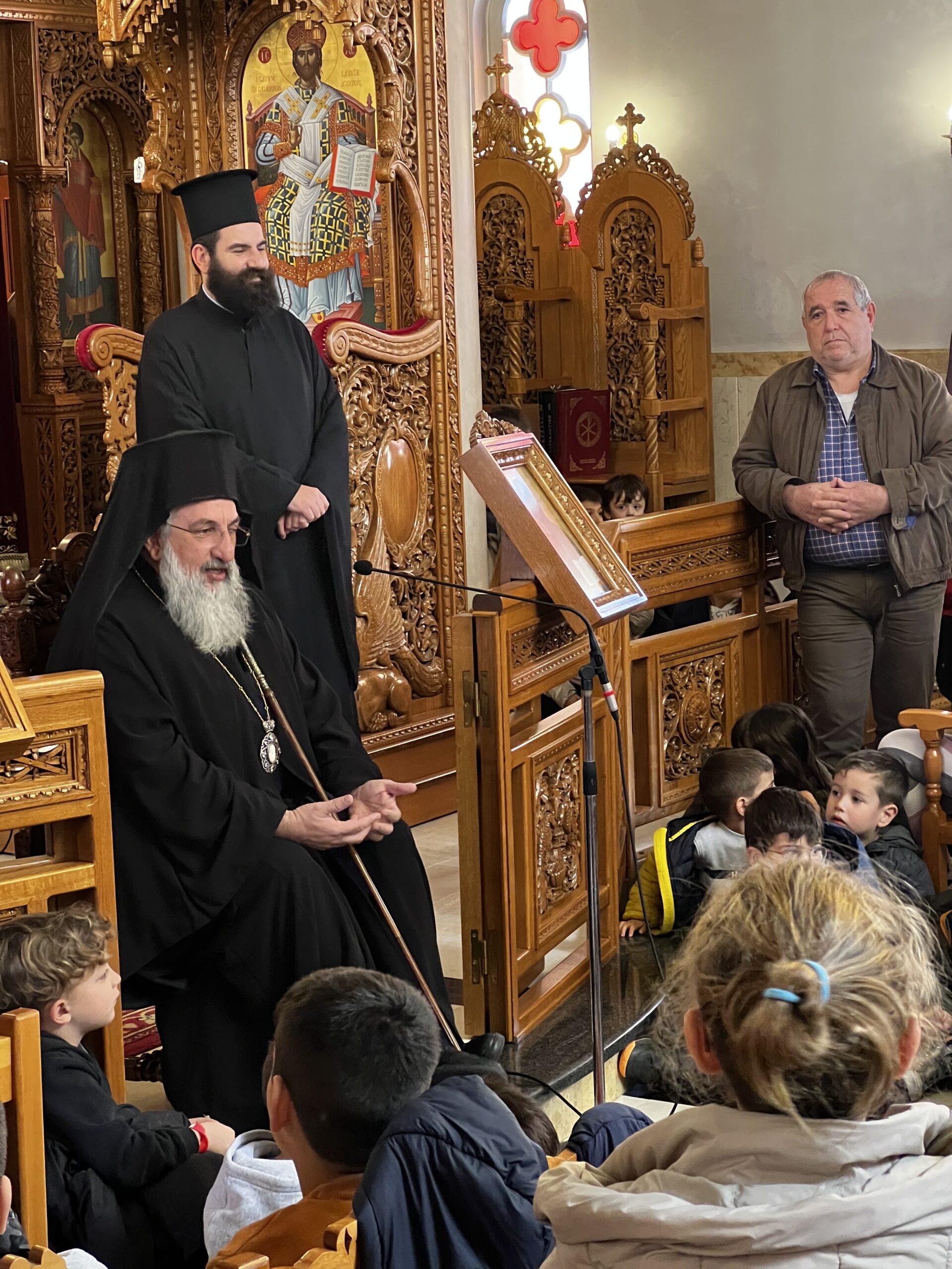 Παρακολούθηση της Γ΄ Στάσης των Χαιρετισμών από μαθητές της Νέας ...