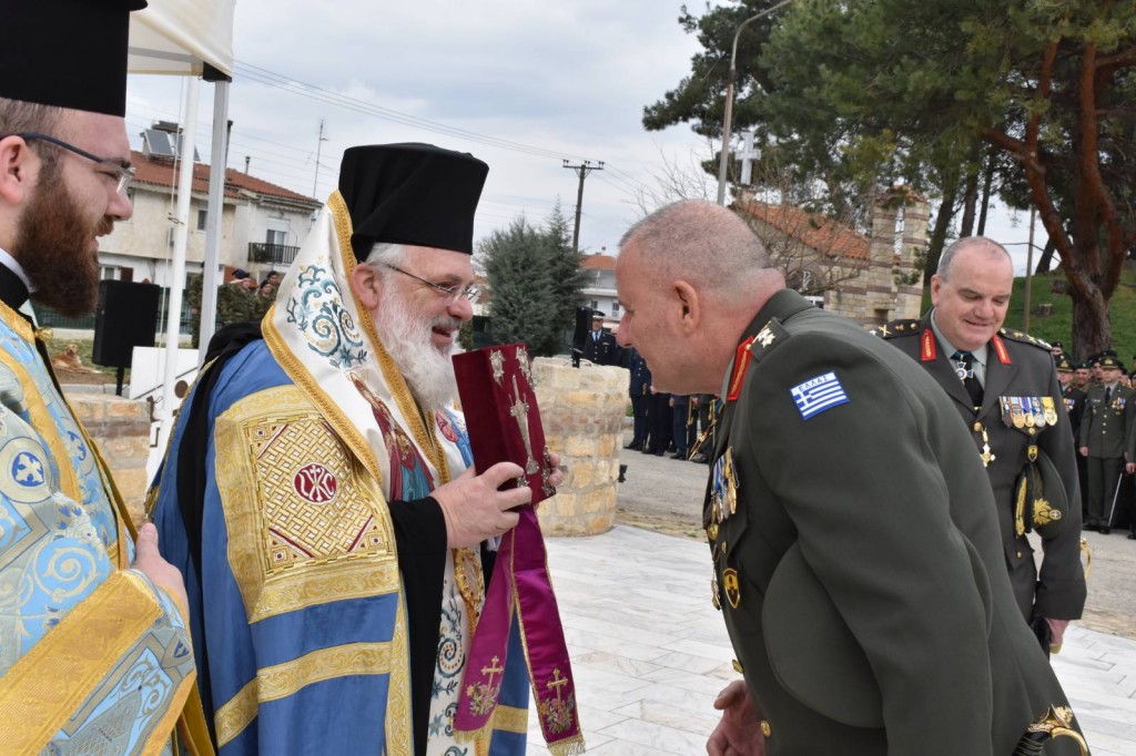 Στην τελετή αλλαγής διοικήσεως της ΜΧ Μεραρχίας Πεζικού Διδυμοτείχου ο ...