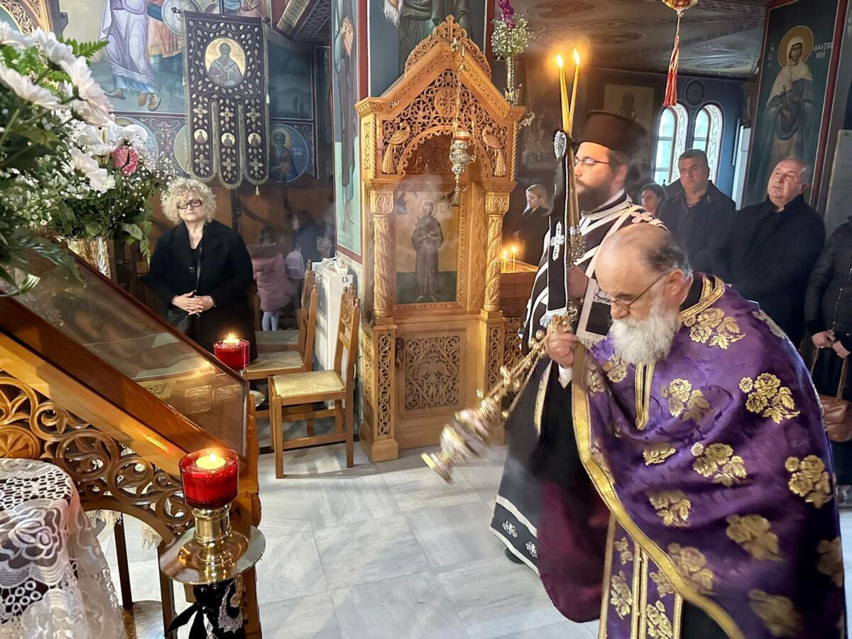 Η Ακολουθία του Νυμφίου στον Ιερό Ναό Αγίου Ευσταθίου στο Κοντοχώρι της ...