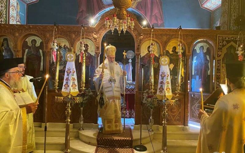 Η Πανήγυρη της Ευρέσεως του Σκηνώματος του Οσίου Παταπίου στην ομώνυμη ...