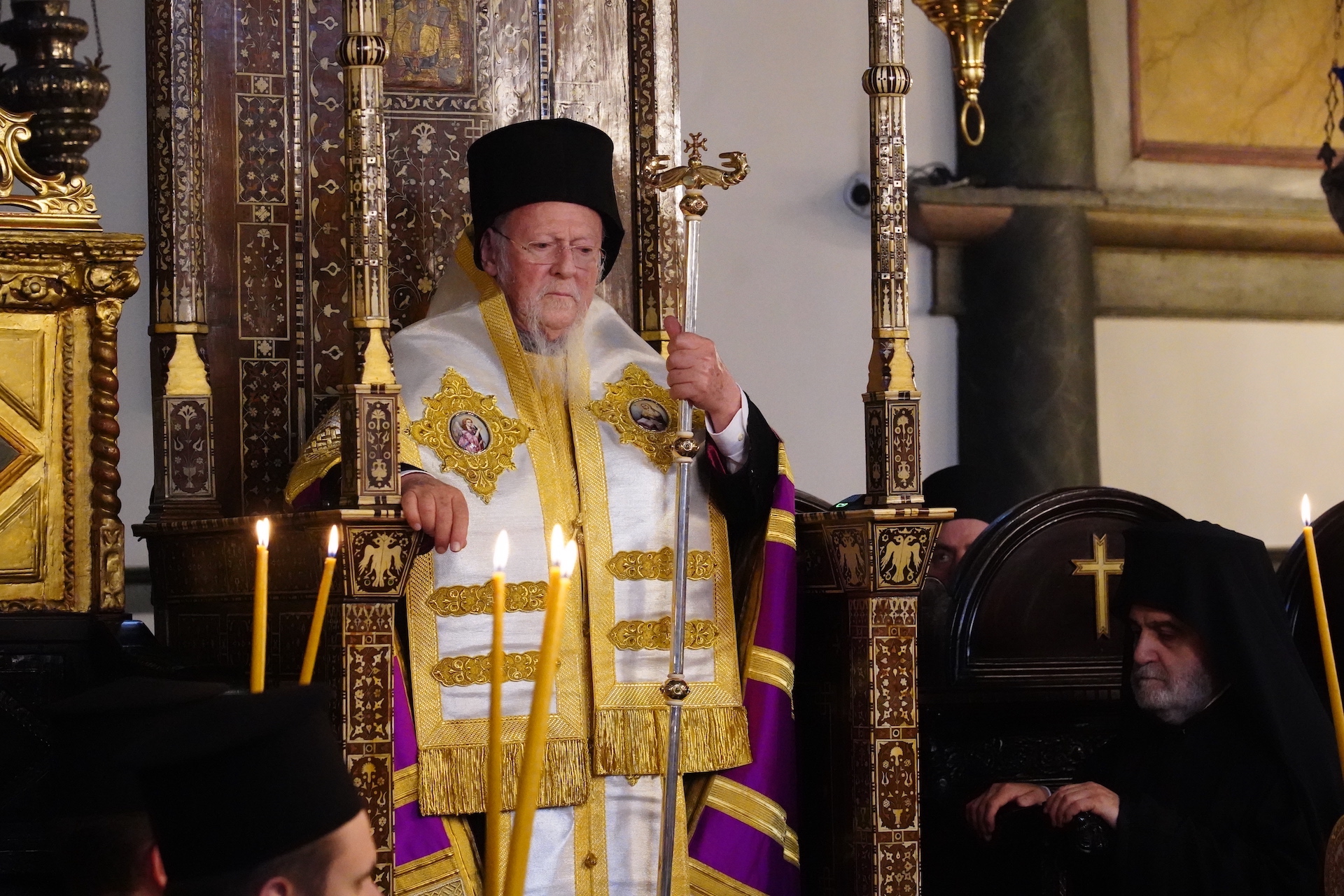 Φανάρι: Τελετή ένταξης του Αγίου Οικουμενικού Πατριάρχη Ιερεμία του Α ...