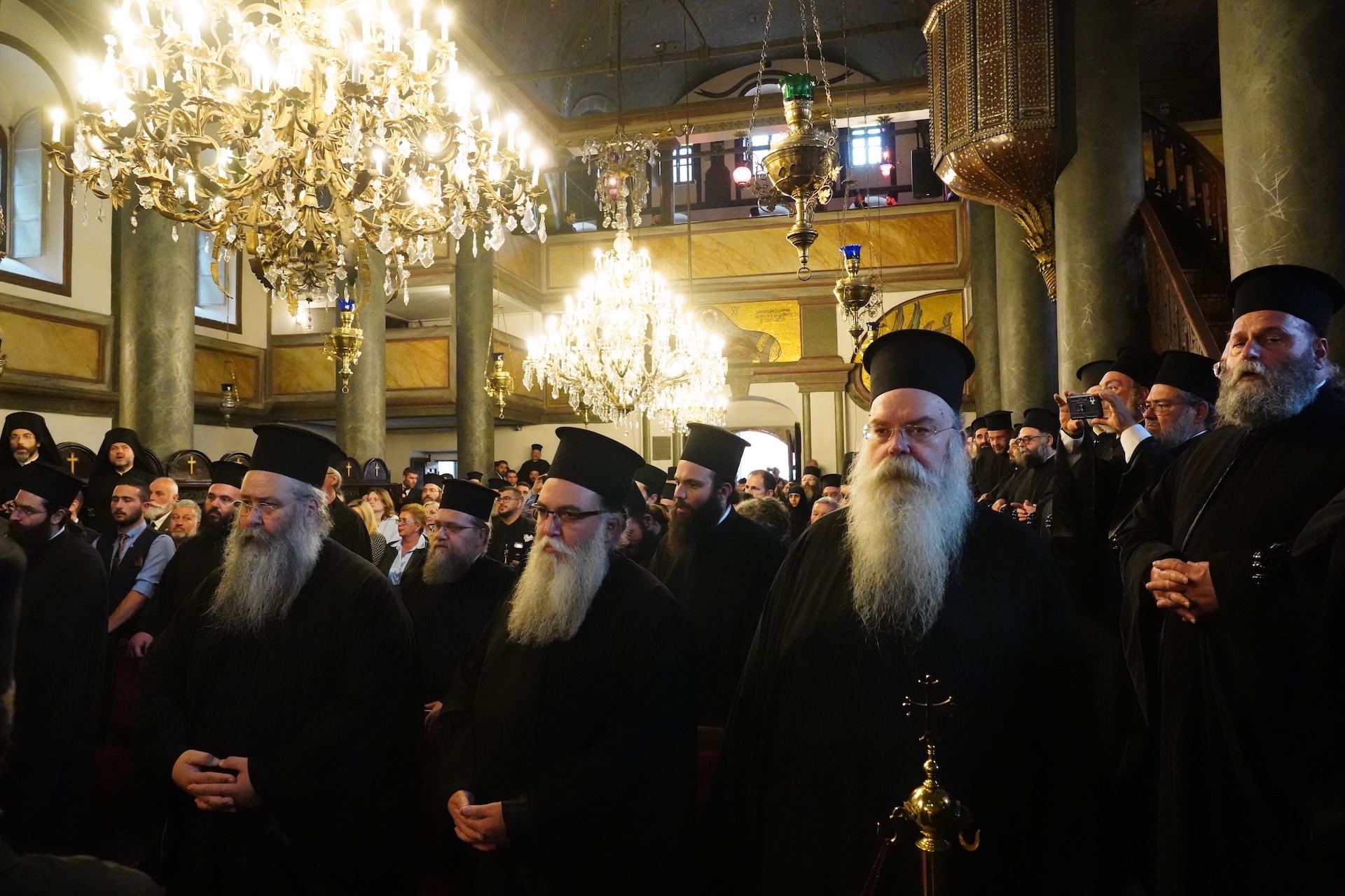 Φανάρι: Τελετή ένταξης του Αγίου Οικουμενικού Πατριάρχη Ιερεμία του Α ...