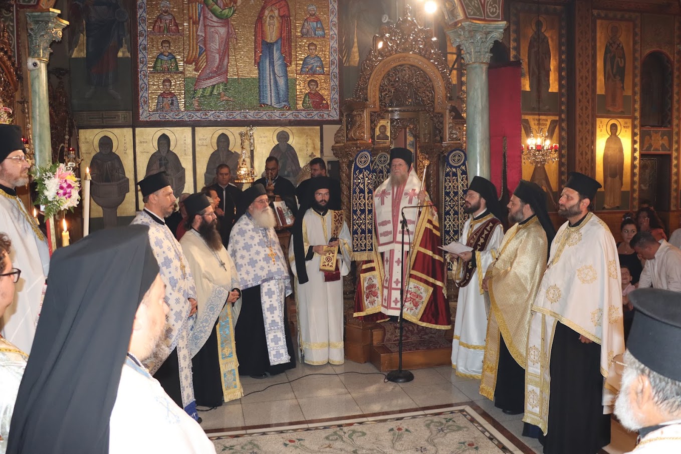 Η εορτή της Οσίας Ειρήνης της Χρυσοβαλάντου στην Αστόρια της Νέας ...
