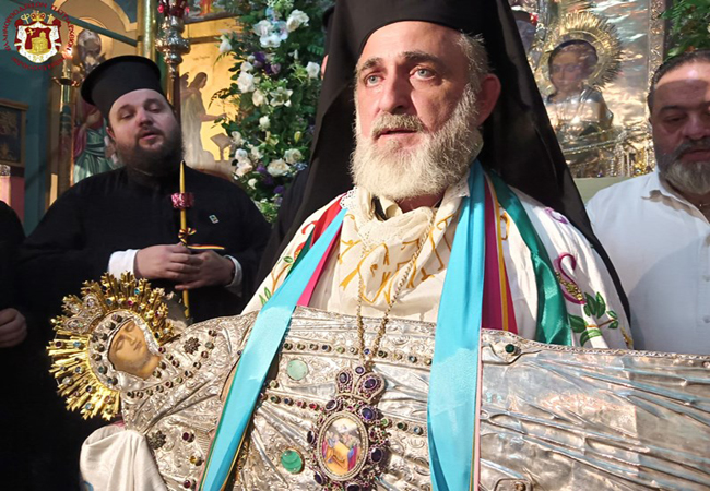 Η Κάθοδος της Εικόνας της Κοιμήσεως της Θεοτόκου στη Γεσθημανή ...