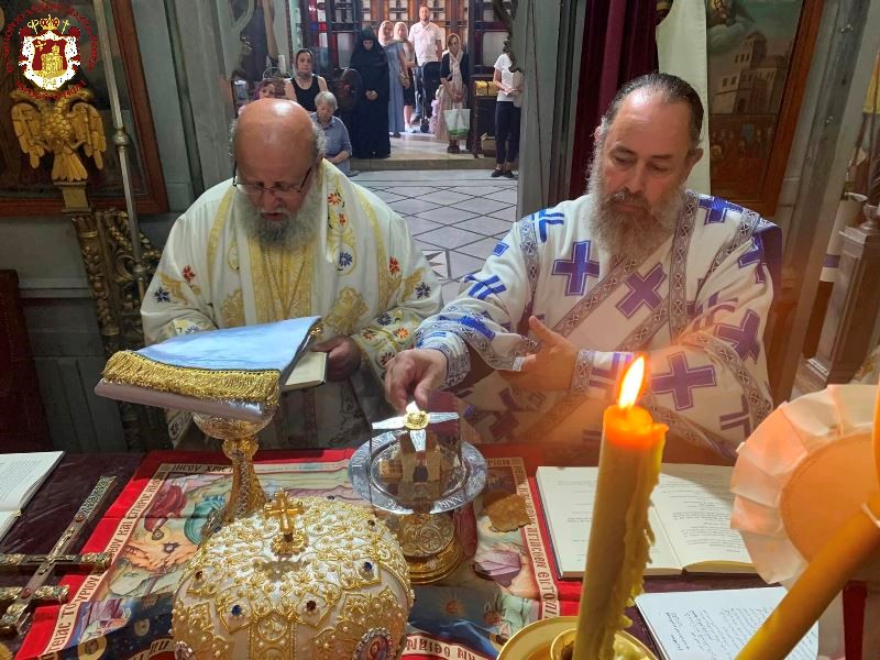 Η εορτή της Κοιμήσεως της Αγίας Άννης στην παλιά πόλη των Ιεροσολύμων ...