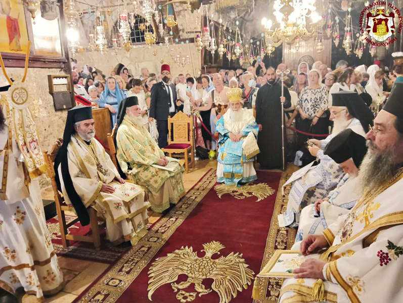 Η εορτή της Κοιμήσεως της Θεοτόκου στους Αγίους Τόπους Πατριαρχείο ...