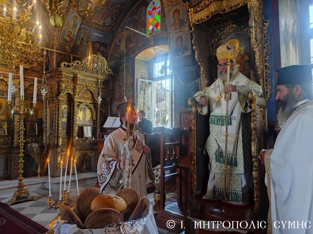 Η εορτή του Αγίου Φανουρίου στον Ιερό Ναό Τιμίου Σταυρού Σύμης ...