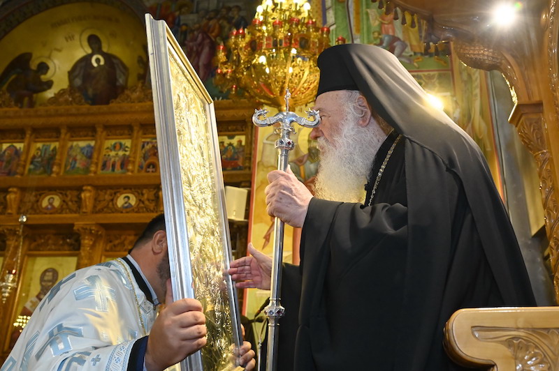 Προεξάρχοντος του Αρχιεπισκόπου Αθηνών ο πανηγυρικός εσπερινός της ...
