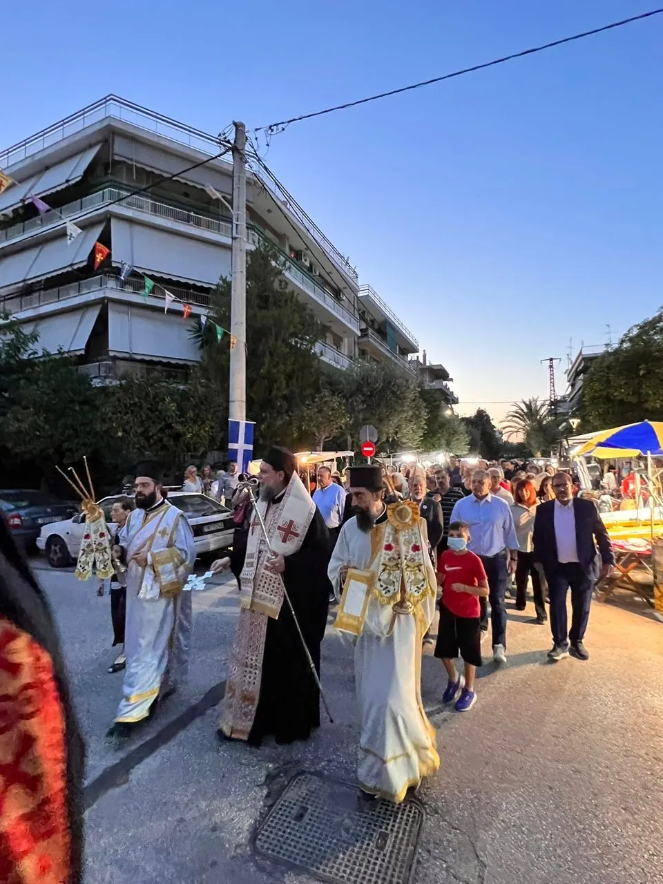 Η Μνήμη της Αγίας Μεγαλομάρτυρος Ευφημίας στον πανηγυρίζοντα Ιερό Ναό ...