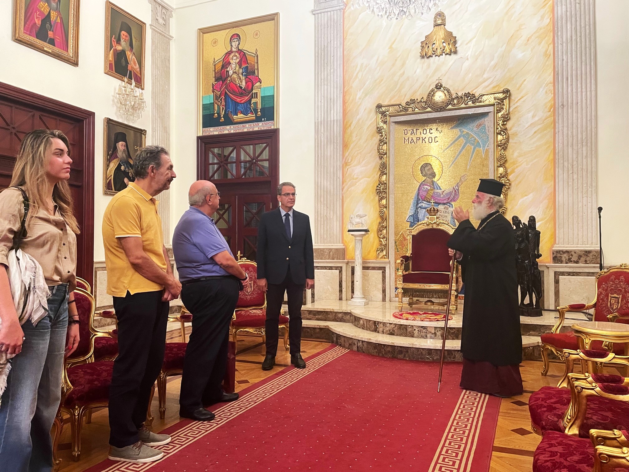 Επίσκεψη αντιπροσωπείας του Πανεπιστημίου Πατρών στον Πατριάρχη ...