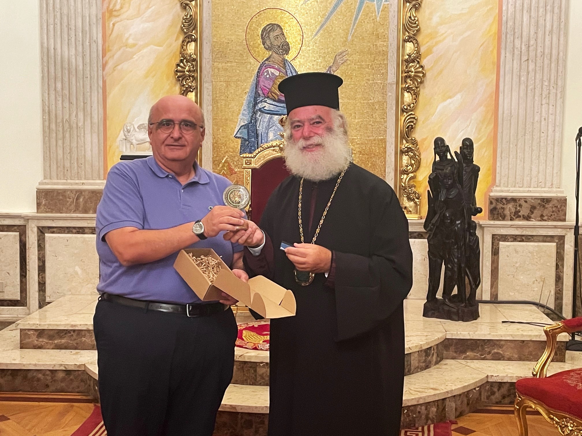 Επίσκεψη αντιπροσωπείας του Πανεπιστημίου Πατρών στον Πατριάρχη ...