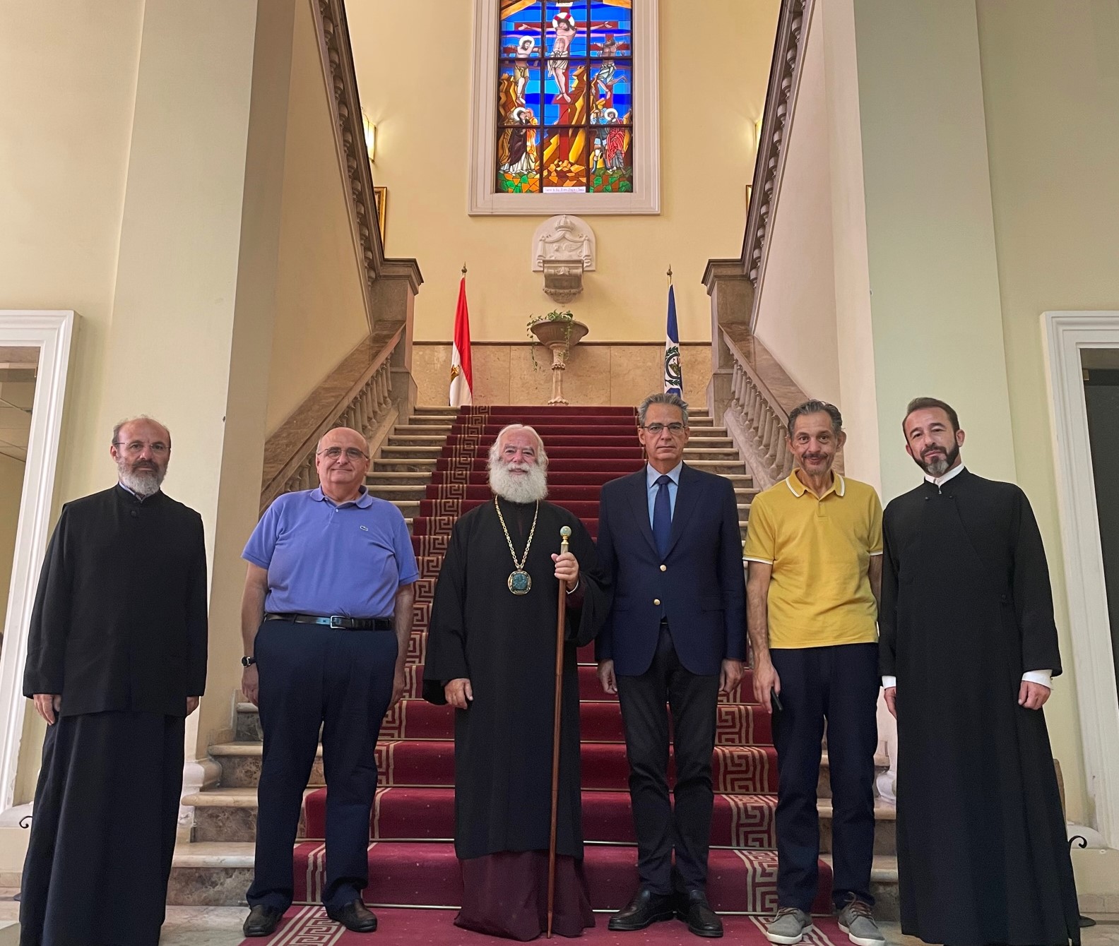 Επίσκεψη αντιπροσωπείας του Πανεπιστημίου Πατρών στον Πατριάρχη ...