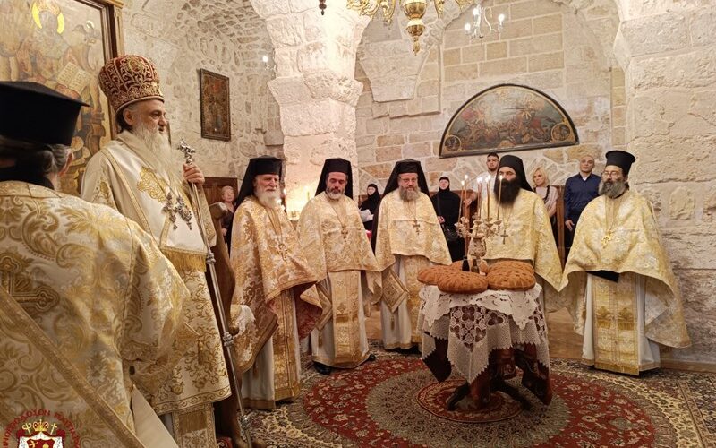 Η εορτή του Αγίου Μεγαλομάρτυρος Δημητρίου στους Αγίους Τόπους ...