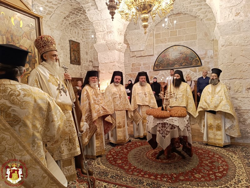 Η εορτή του Αγίου Μεγαλομάρτυρος Δημητρίου στους Αγίους Τόπους ...