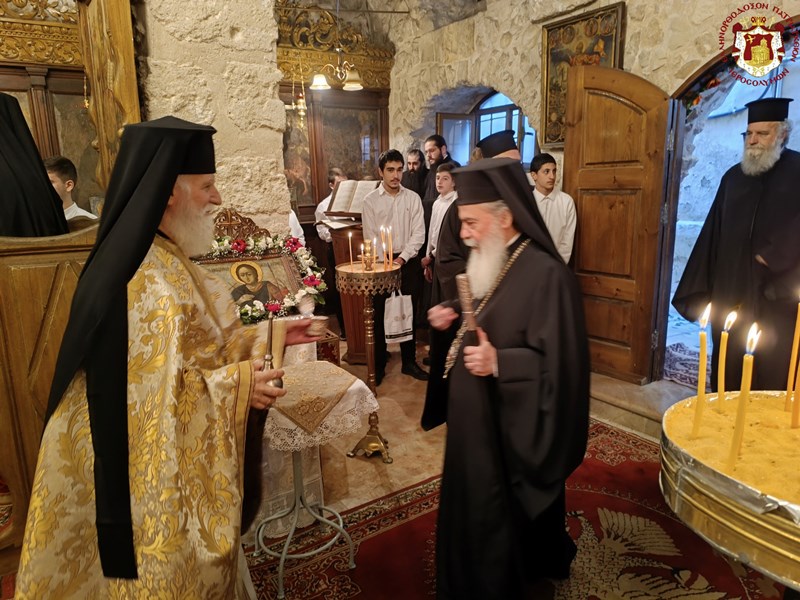 Η εορτή του Αγίου Μεγαλομάρτυρος Δημητρίου στους Αγίους Τόπους ...