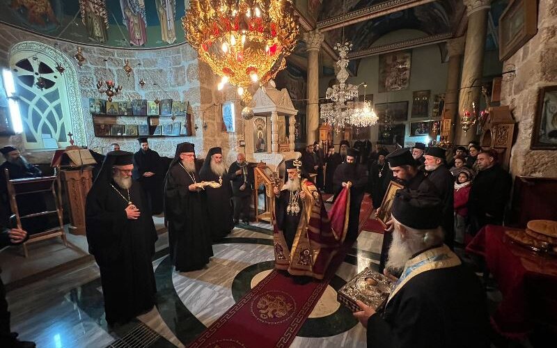 Η εορτή του Αγίου Θεοδοσίου του Κοινοβιάρχου στα Ιεροσόλυμα Πατριαρχείο ...