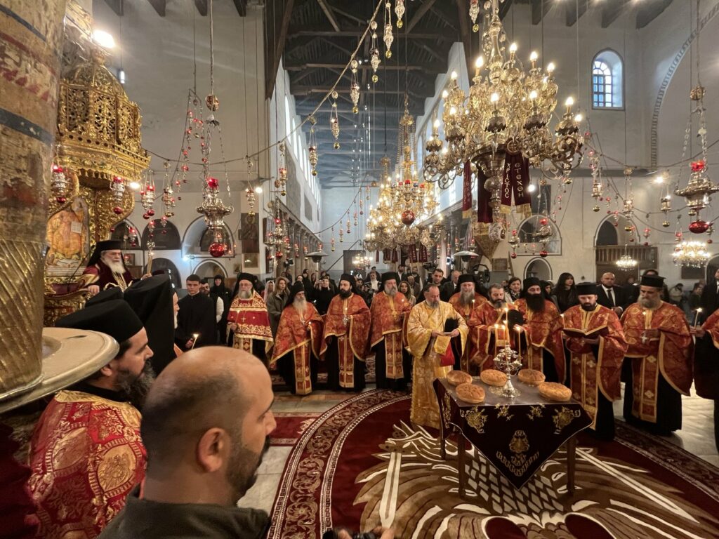 Παραμονή Χριστουγέννων στο Πατριαρχείο Ιεροσολύμων Πατριαρχείο ...