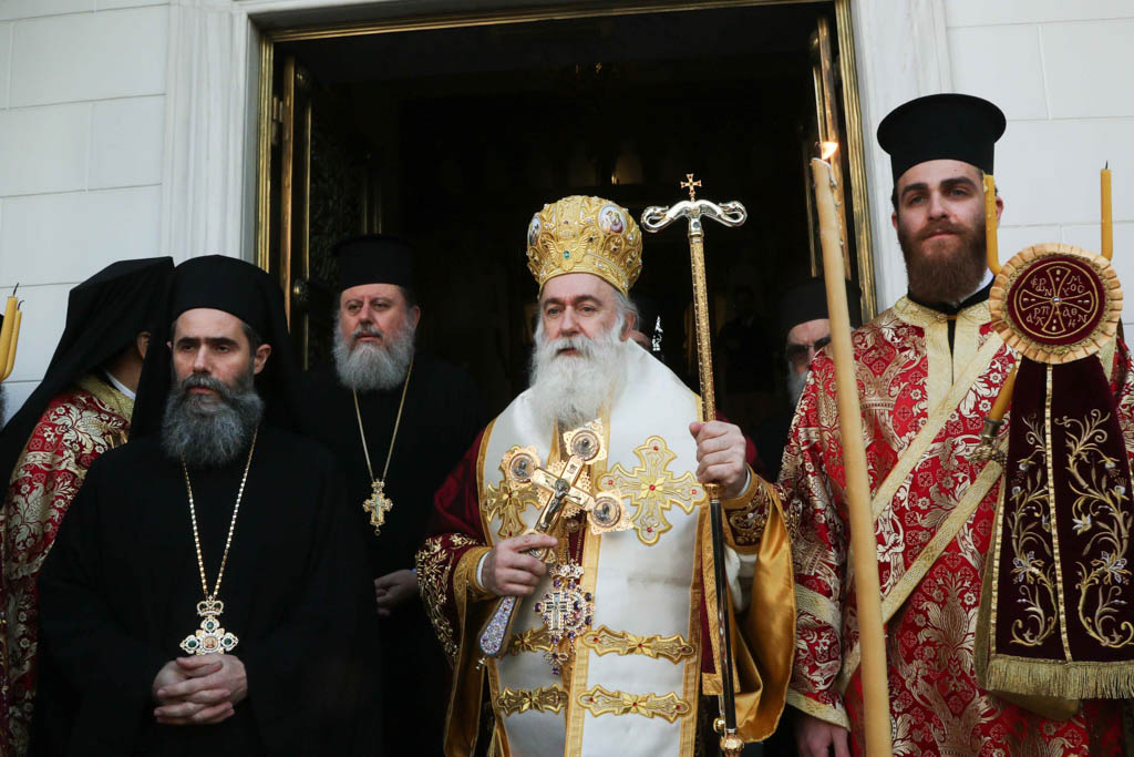 Η μνήμη της Αγίας Φιλοθέης της Αθηναίας στον Μητροπολιτικό Ιερό Ναό των ...