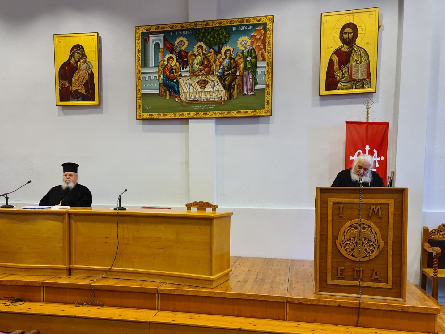Ο Μητροπολίτης Καισαριανής Δανιήλ στην 2η Ιερατική Σύναξη της Ιεράς ...