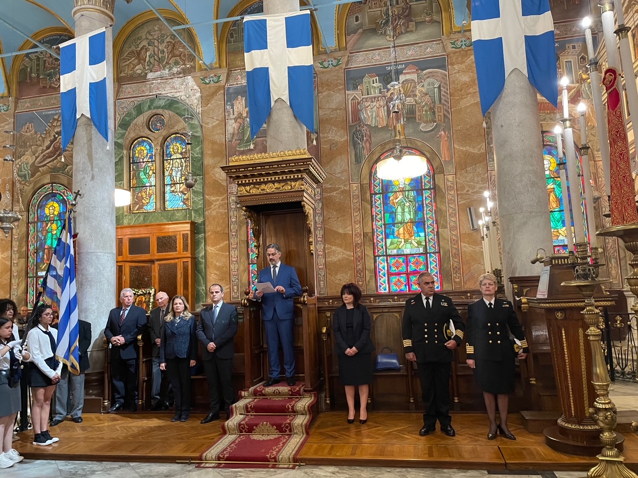 Η Εθνική Εορτή της 25ης Μαρτίου στον εορτάζοντα Ιερό Καθεδρικό Ναό ...