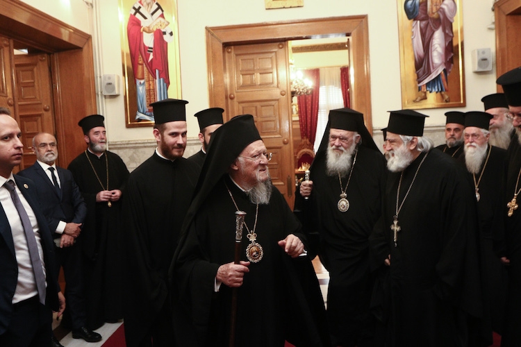 Ο Πατριάρχης του Γένους στην Ιερά Αρχιεπισκοπή Αθηνών - Το πρόγραμμα ...