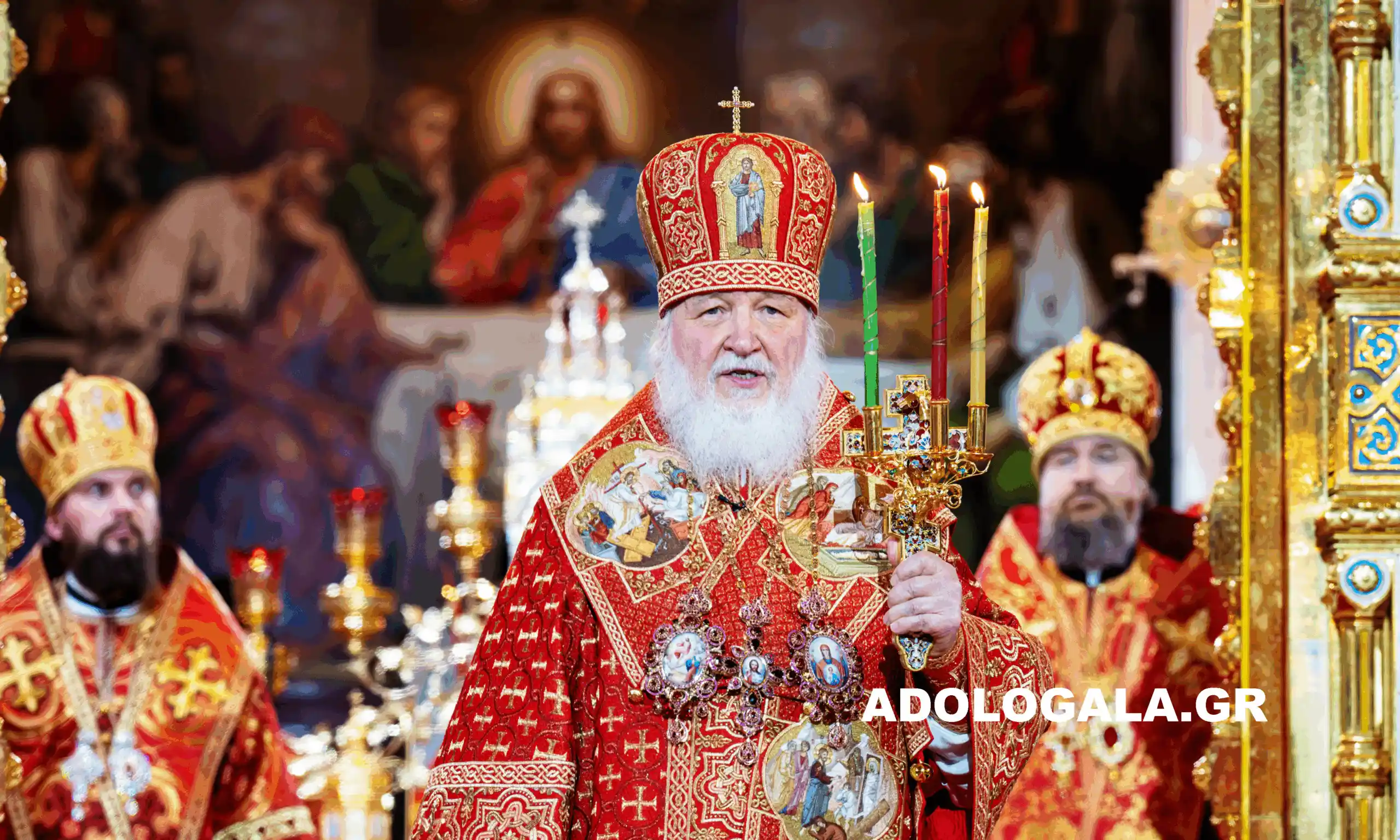 Πατριαρχική Θεία Λειτουργία της Αναστάσεως στη Μόσχα & Πασχαλινό μήνυμα ...